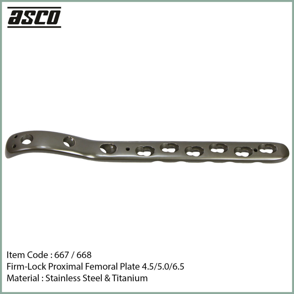 Proximal Femoral Hook Plate 4.5/5.0 | ASCO Medical