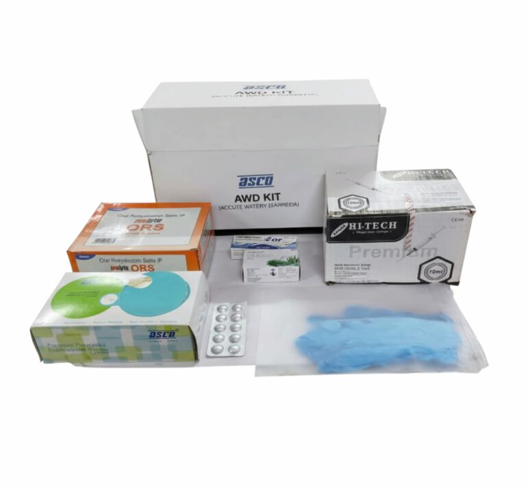 AWD KIT (ACUTE WATERY DIARRHOEA) – KT401 | ASCO Medical
